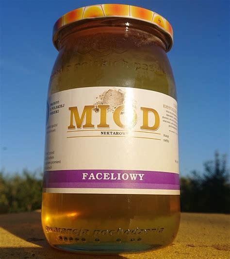 Miód faceliowy 1 kg z własnej pasieki plus gratis Mogielnica Kup
