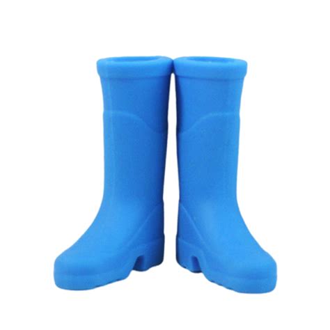 Pair Of Miniature Rain Boots Dollhouse Decoration Essential Rubber