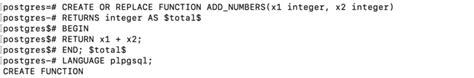 How To Create User Defined Functions And Operators In PostgreSQL