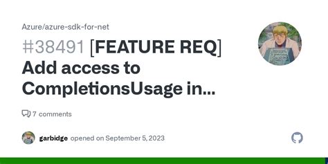 Feature Req Add Access To Completionsusage In