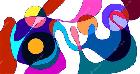 Premium Vector Vector Colorful Abstract Psychedelic Liquid And Fluid Background Pattern