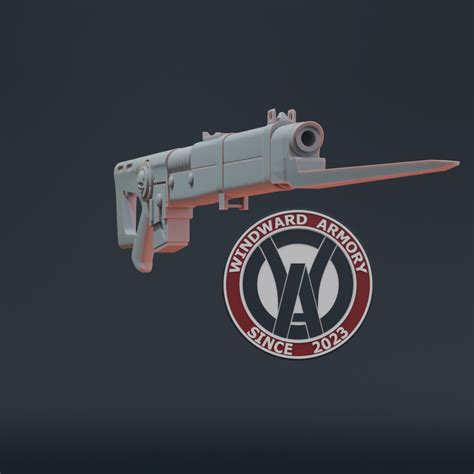Stl File Arkan Mk2 Pattern Lasgun 🔫 ・model To Download And 3d Print・cults