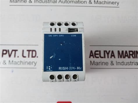 Rishabh Rish Con Hz Trms Frequency Transducer 500v Aeliya Marine