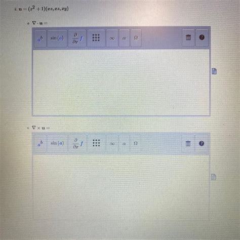 Solved Find The Divergence And The Curl Of The Following Chegg