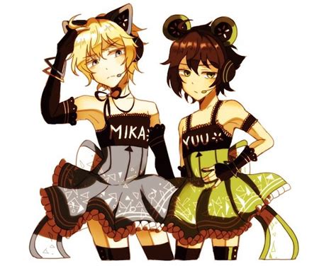 MikaYuu Owari No Seraph Angel Princess Neko Boy Vampire Boy Mikaela Hyakuya Raven Queen