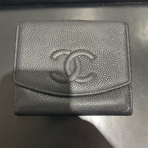 心斎橋店にてシャネル キャビアスキン Wホック財布を買取させて頂きました！｜ブランドレックス