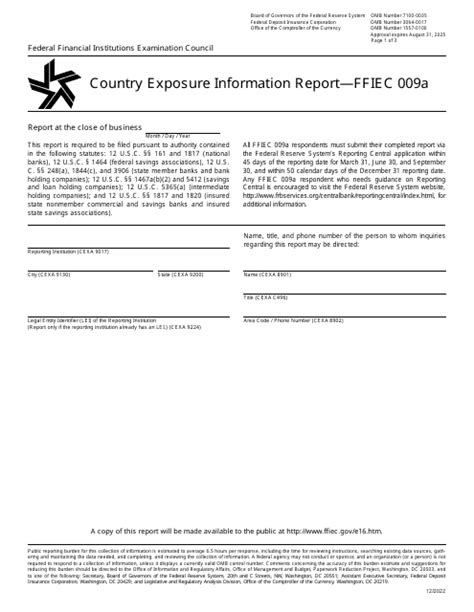 form ffiec009a fill out sign online and download printable pdf templateroller