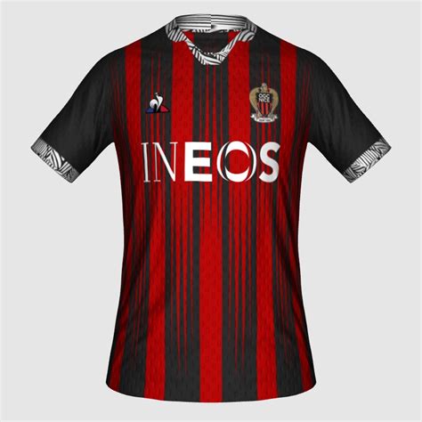 OGC Nice Home Kit Concept FIFA 23 Kit Creator Showcase