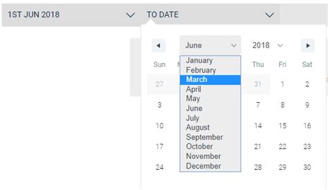 Disable Months In Drop Down Outside The Mindatemaxdate Range · Issue