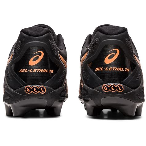 Asics Gel Lethal 19 Mens Football Boots Blacksummer Dune Sportitude