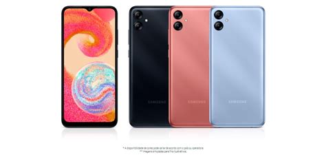 Smartphone Samsung Galaxy A04e 64gb Tela 65 5000mah Azul Lojaibyte