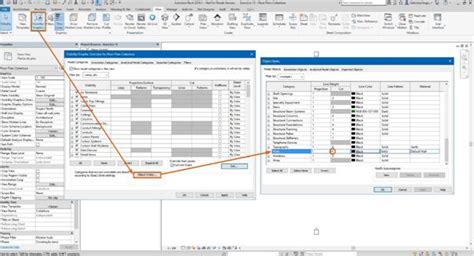 Como Ajustar Cores E Espessuras De Linhas Dos Objetos No Revit Ff