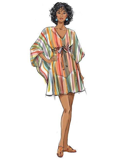 Butterick Sewing Pattern B6900 Misses Caftan Sewdirect