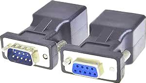 Shanfeilu Rs Db To Rj Serial Adapter Db Male To Rj Female Serial Converter And Db