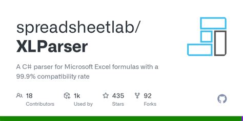 Github Spreadsheetlabxlparser A C Parser For Microsoft Excel