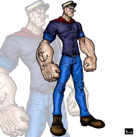 Popeye Comics By Leandrosans On Deviantart