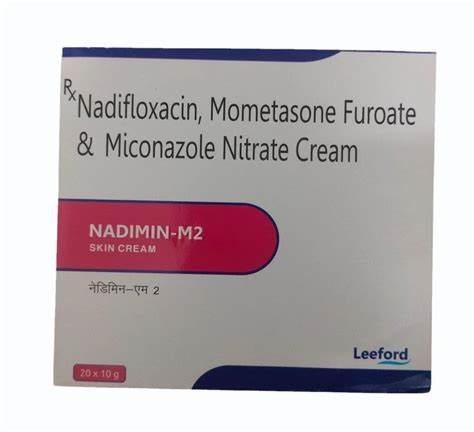 Nadifloxacin Mometasone Furoate Miconazole Nitrate Cream At ₹ 110 Piece