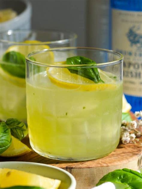 Cucumber Basil Mocktail Earthly Provisions