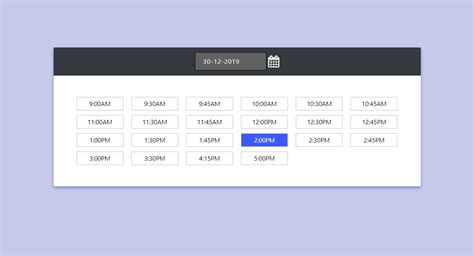 Bootstrap 4 Dark Themed Date And Time Picker Snippet For Your Project This Snippet Is