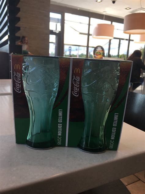 Nya McDonalds glas cocacola glas ᐈ Köp på Tradera