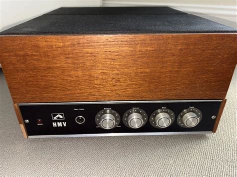 Hmv Model 2025 Vintage 1970s Stereo Record Player With Speakers £4803