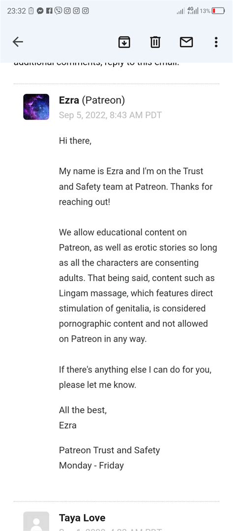 Patreon Rules By Taya Love From Patreon Kemono