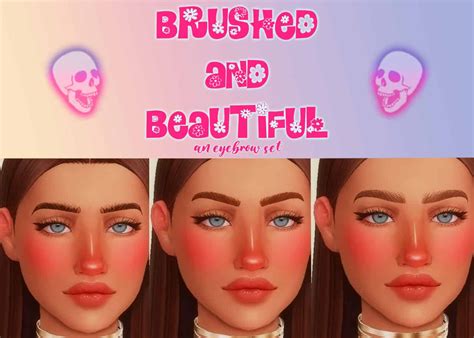 BEST SIMS EYEBROWS TO ADD TO YOUR CC FOLDER UPDATED BeautyPg