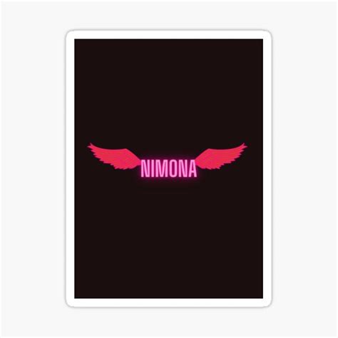 Nimona Wings Sticker For Sale By Saurabh Chaudhari Redbubble