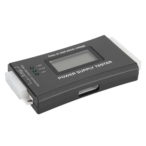 Atx Power Supply Computer Host Inspection And Maintenance Tester Tool With Lcd Display