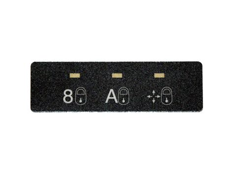 Unicomp Black Led Cover 06u0126 The Keyboard Company