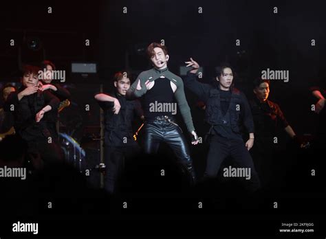 Hong Kong Singer Dancer And Actor Anson Lo Held A Live Concert In Hong Kong China 13 November