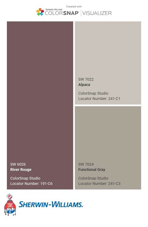 Sherwin Williams Color Palette
