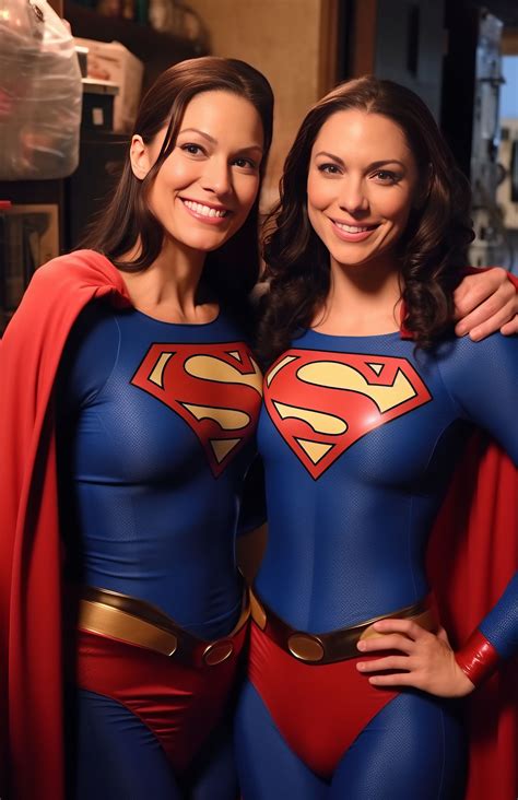 Superwoman Meets Her Movie Counterpart By Spulo On Deviantart