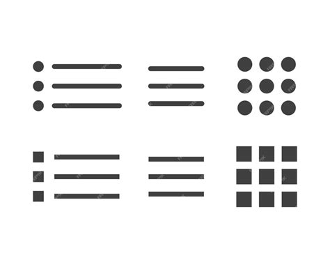 Premium Vector Hamburger Menu Icon Buttons For Website Ui Navigation App Presentation Vector