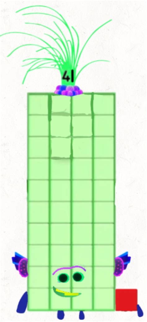 Numberblocks 41 By Raphaelarena On Deviantart