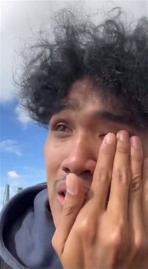 Tiktoker Bima Nangis Khawatir Orang Tuanya Di Lampung Dapat Ancaman