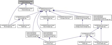 NdnSIM NdnSIM NFD Daemon Mgmt Internal Face Hpp File Reference
