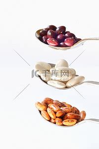 不同类型的豆子高清摄影大图 千库网