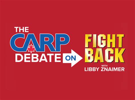 The Carp Debate On Fight Back With Libby Znaimer Carp