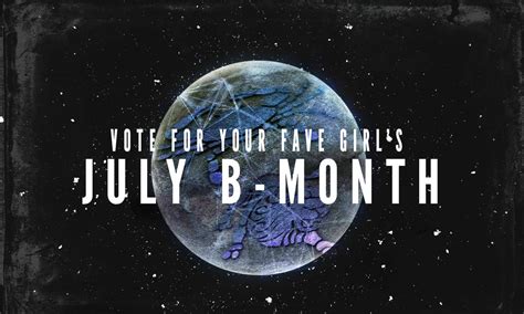 Kooky On Twitter July B Month Promotion Voting Female Ver Find Details Rewards Here
