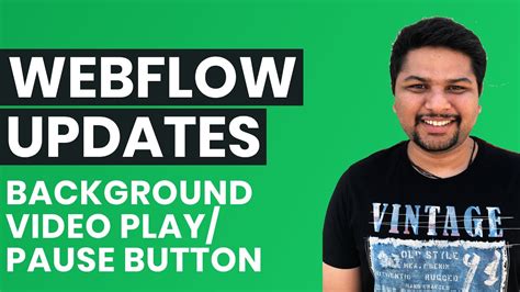 Webflow Background Video Playpause Button Webflow Updates Youtube