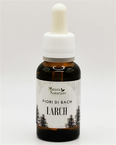 Fiori Di Bach Larch Ml 20 Natura Naturans