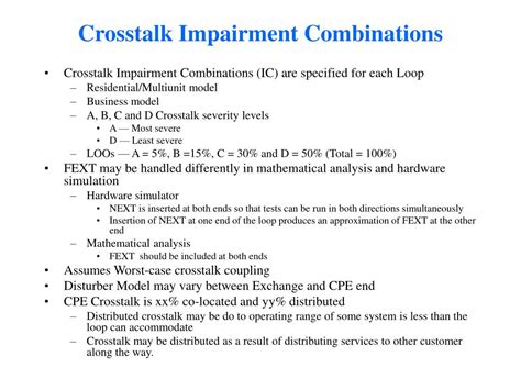 Ppt Network Access Transmission Model For Evaluating Xdsl Modem Performance Powerpoint