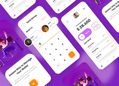 Free E Wallet Concept Ui Kit Psd For Website Mobile App Ui By