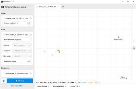 Offset Between RTK And PPK Solutions RTK Post Processing Configuration Emlid Community Forum