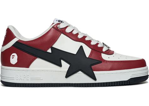 A Bathing Ape Bape Sta Os 2 M2 Red Mens 1k70191309 Red Us