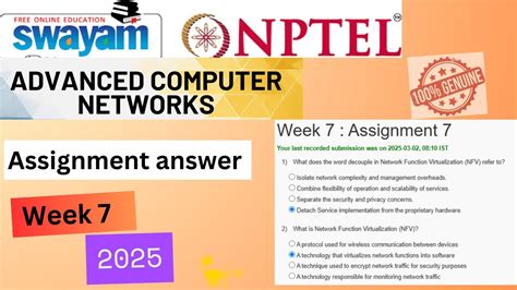 Advanced Computer Networks Week 7 Quiz Assignment Solution Nptel 2025