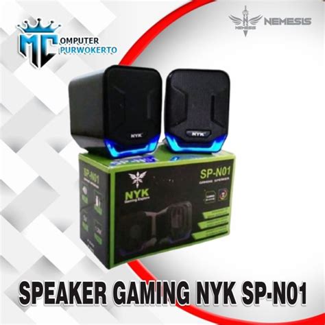 speaker gaming nyk sp n01 lazada indonesia