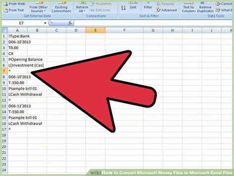How To Convert Microsoft Money Files To Microsoft Excel Files