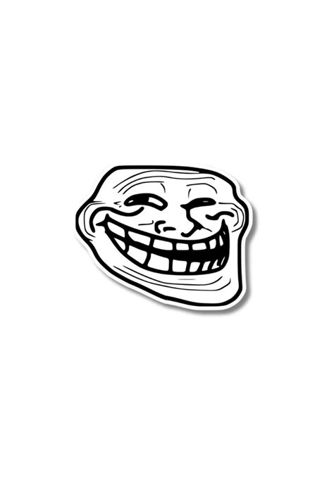 Troll Face Meme Sticker Posterwa